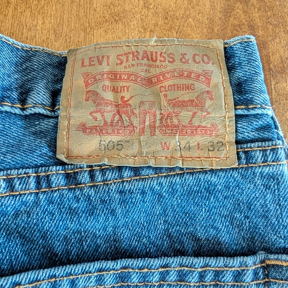 Levi's | Jeans | Levis Blue Straight Jeans Iconic Style | Poshmark